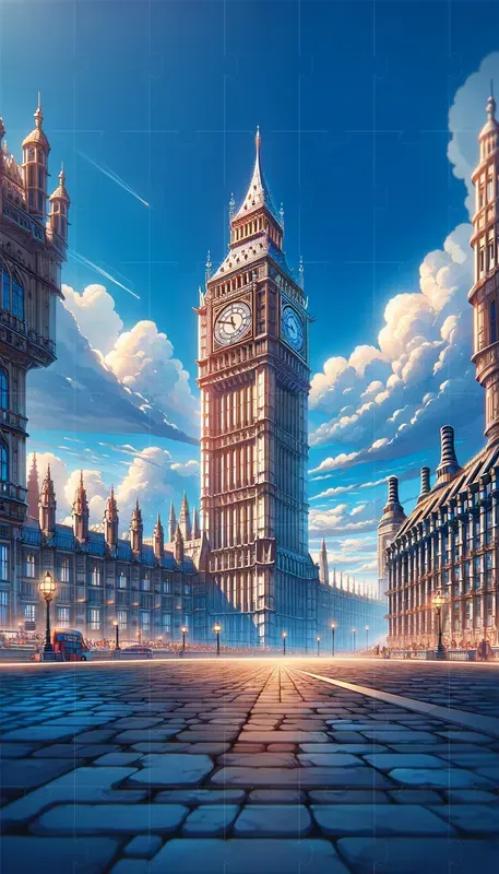 Anime Iconic Landmark Phone Wallpapers DALL·E Prompt | PromptBase
