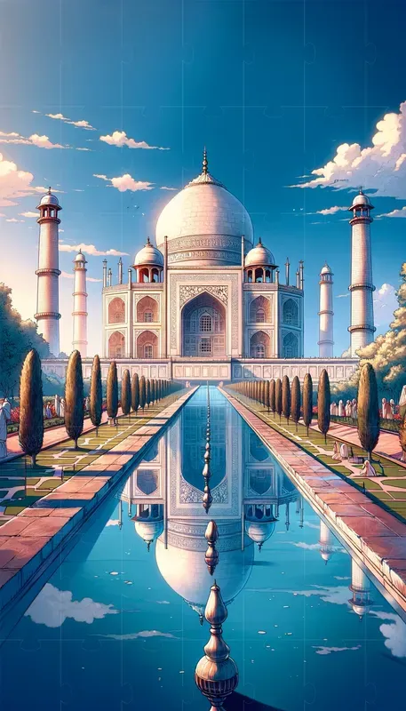 Anime Iconic Landmark Phone Wallpapers DALL·E Prompt | PromptBase