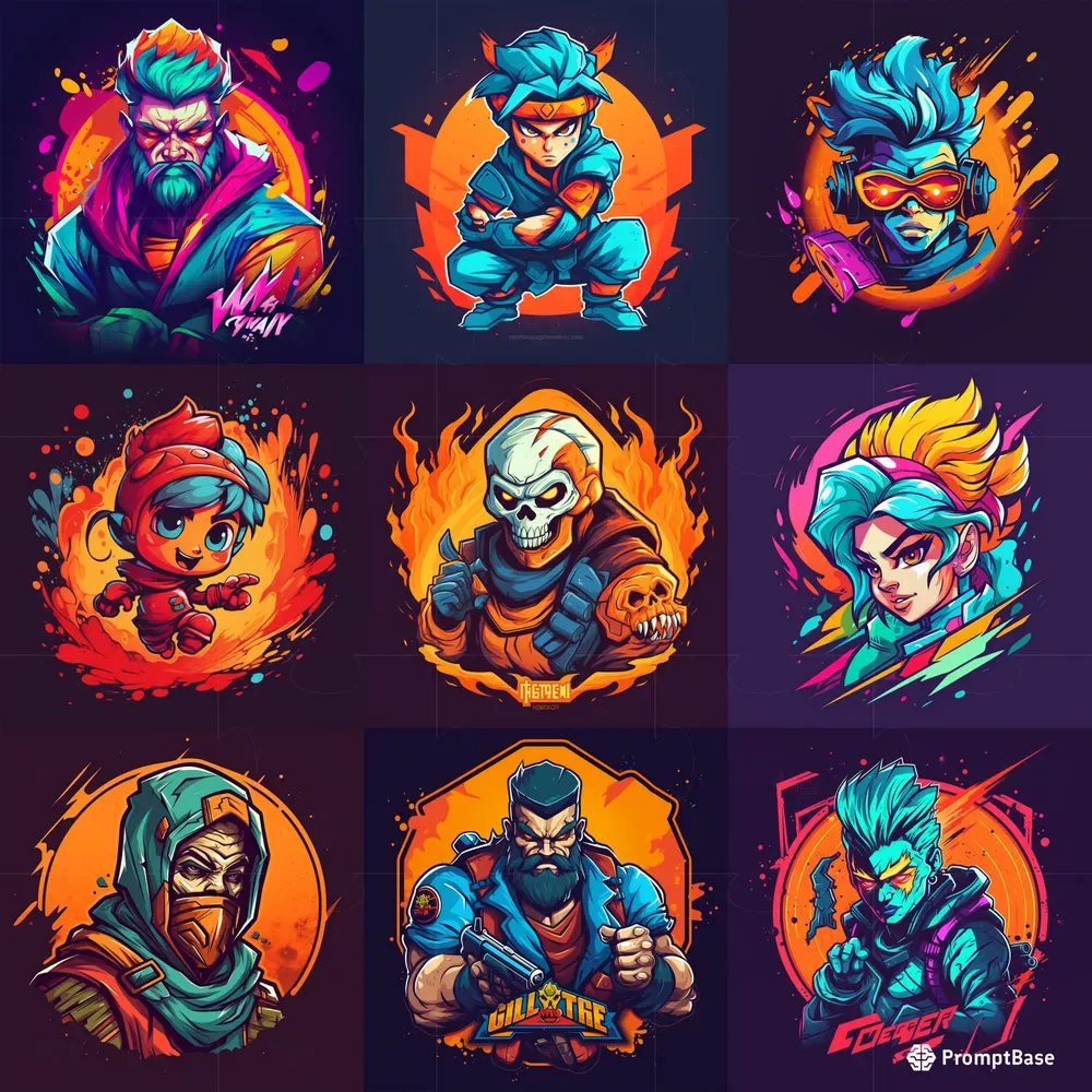 Gaming Logo Labs Midjourney Prompt | PromptBase