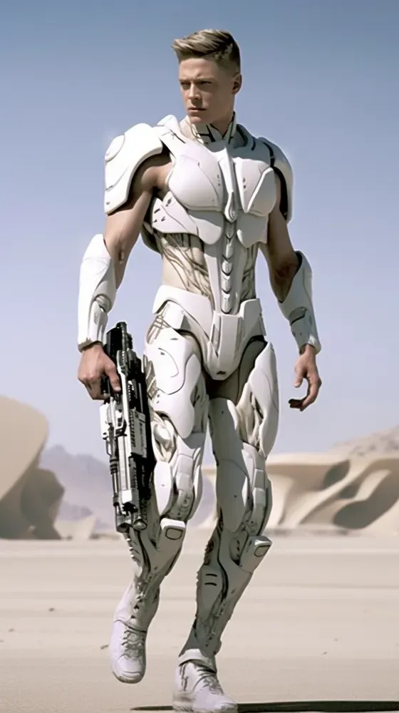 Realistic Bionic Characters Midjourney Prompt | PromptBase