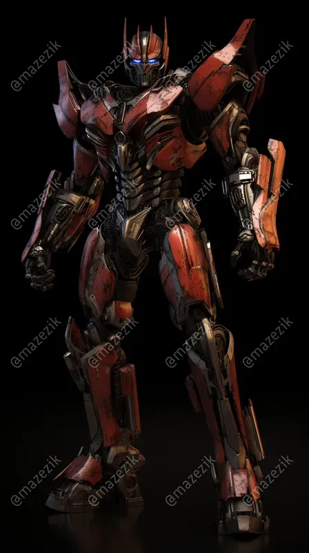 Steel Characters Midjourney Prompt | PromptBase