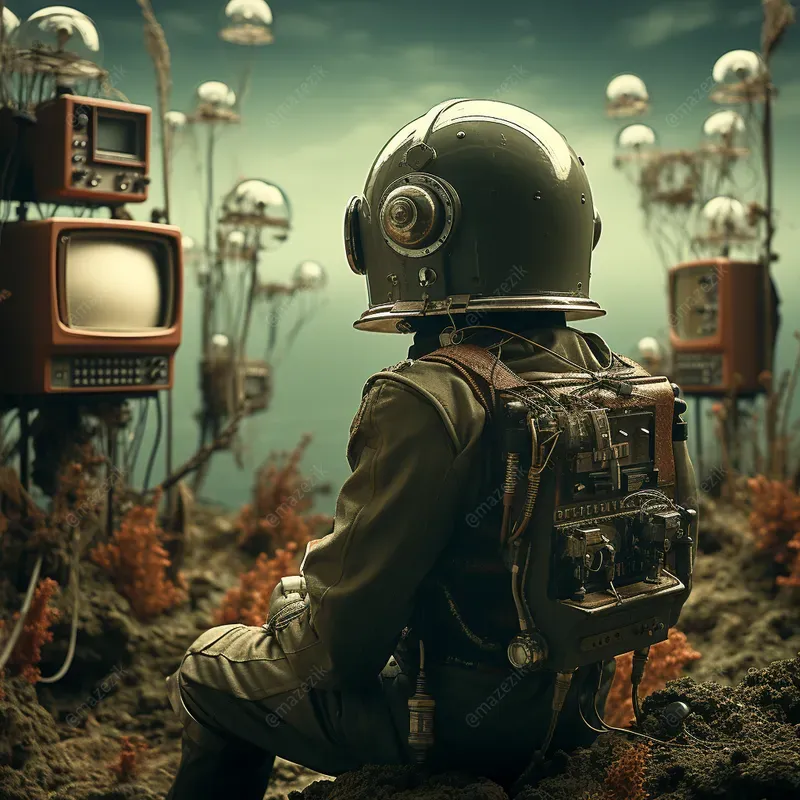 Retrofuturism In The Style Of Fallout Midjourney Prompt | PromptBase