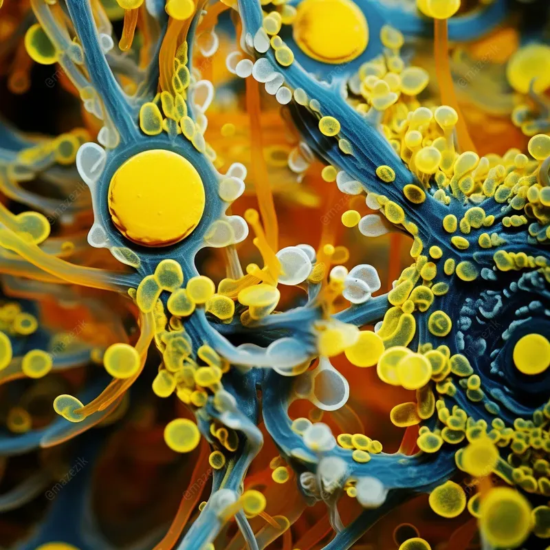 Hq Structures Of The Microscopic Worlds Midjourney Prompt | PromptBase