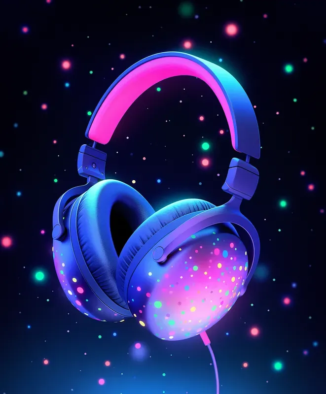 Neon Glowing Objects Midjourney Prompt | PromptBase