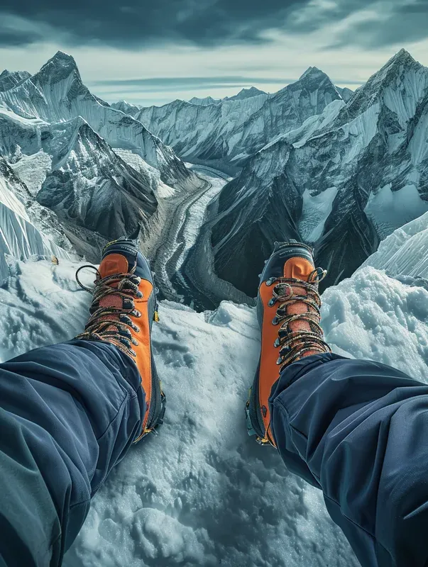 Realistic Photos From The Peaks Midjourney Prompt | PromptBase