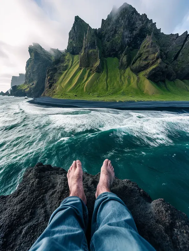 Realistic Photos From The Peaks Midjourney Prompt | PromptBase