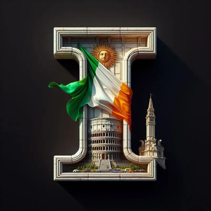 Letters Representing Countries DALL·E Prompt | PromptBase