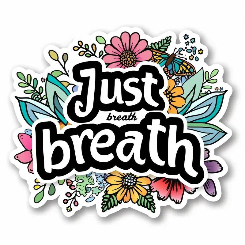 Stickers With Positive Messages Midjourney Prompt | PromptBase