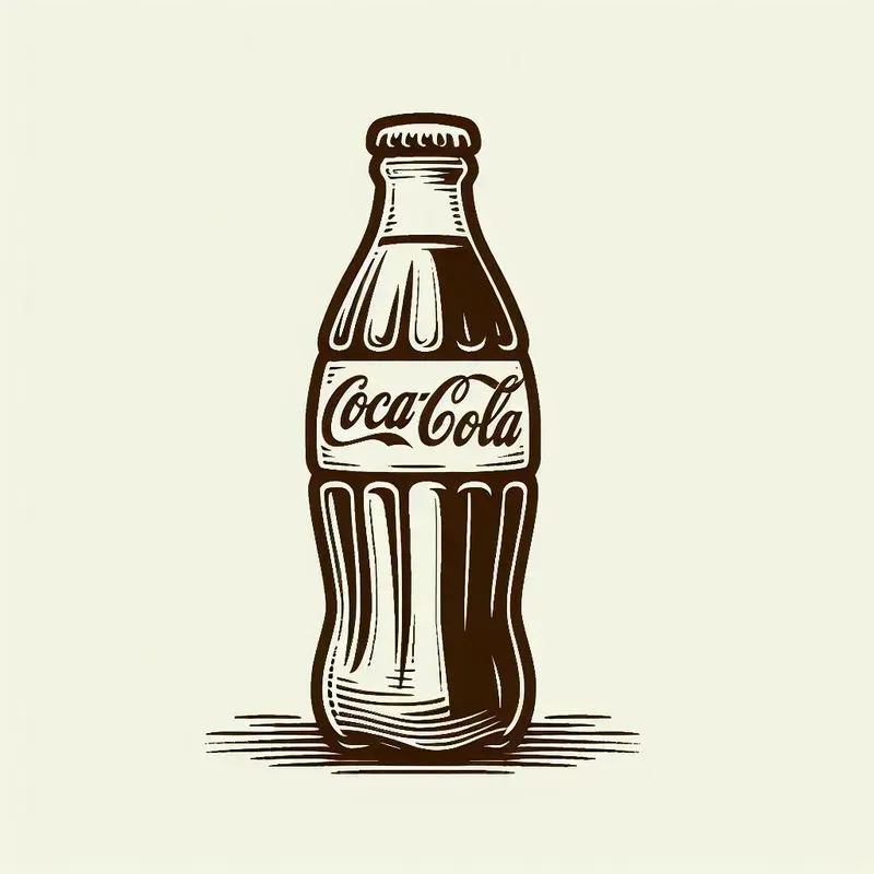 Retro Style Line Drawing Logos DALL·E Prompt | PromptBase