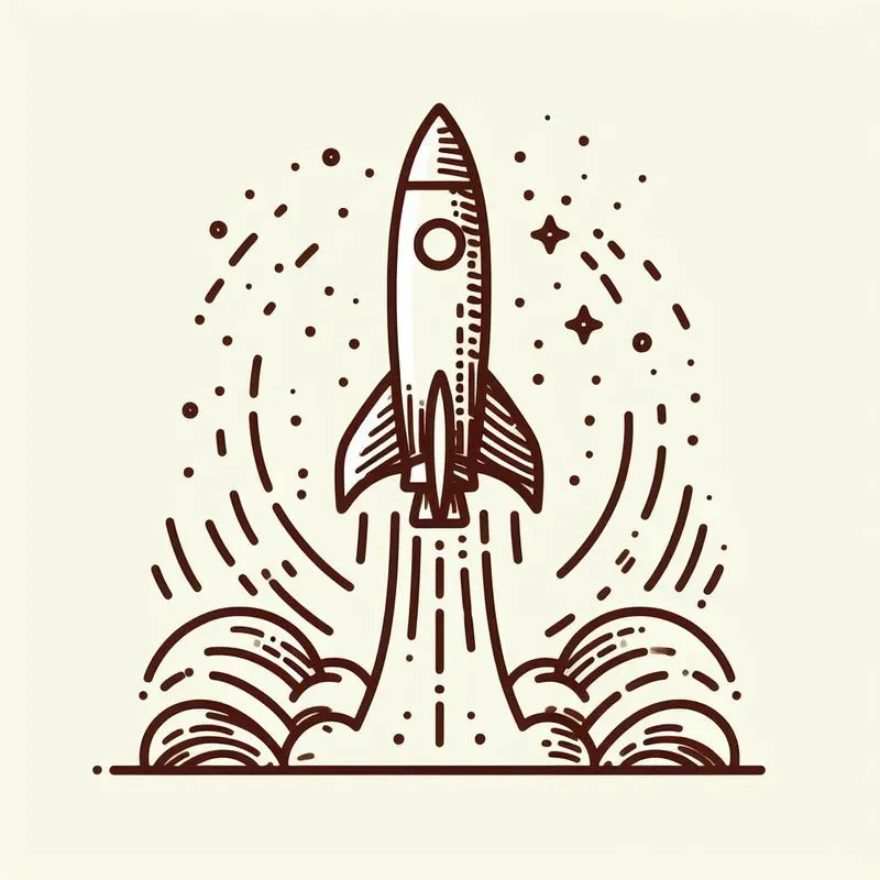 Retro Style Line Drawing Logos DALL·E Prompt | PromptBase