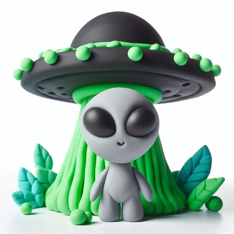 Cute Clay Plasticine 3D Icons DALL·E Prompt | PromptBase