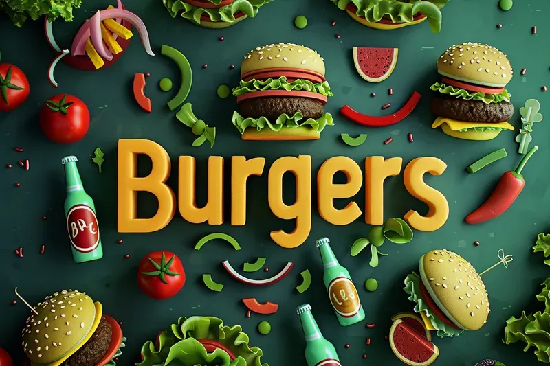 3D Words Thumbnails Wallpapers Midjourney Prompt | PromptBase