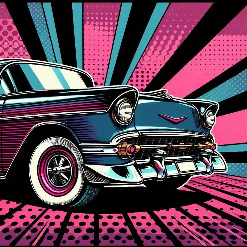 Retro 70s Style Pop Art Illustrations DALL·E Prompt | PromptBase