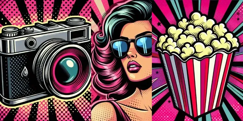 Retro 70s Style Pop Art Illustrations DALL·E Prompt | PromptBase