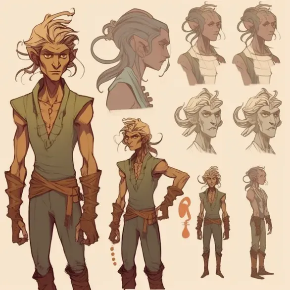 RPG Character Designs Midjourney Prompt | PromptBase