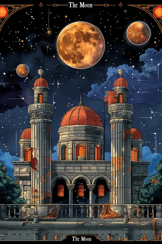 Colorful Celestial Tarot Cards Midjourney Prompt | PromptBase