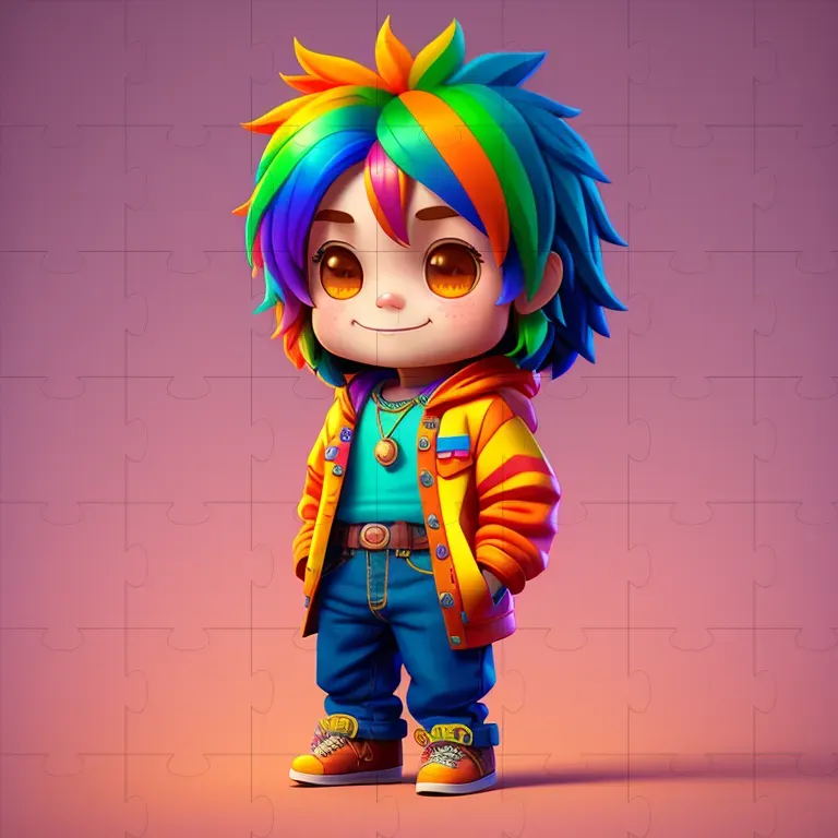 Full Body Cute Urban Tribes Stable Diffusion Prompt | PromptBase