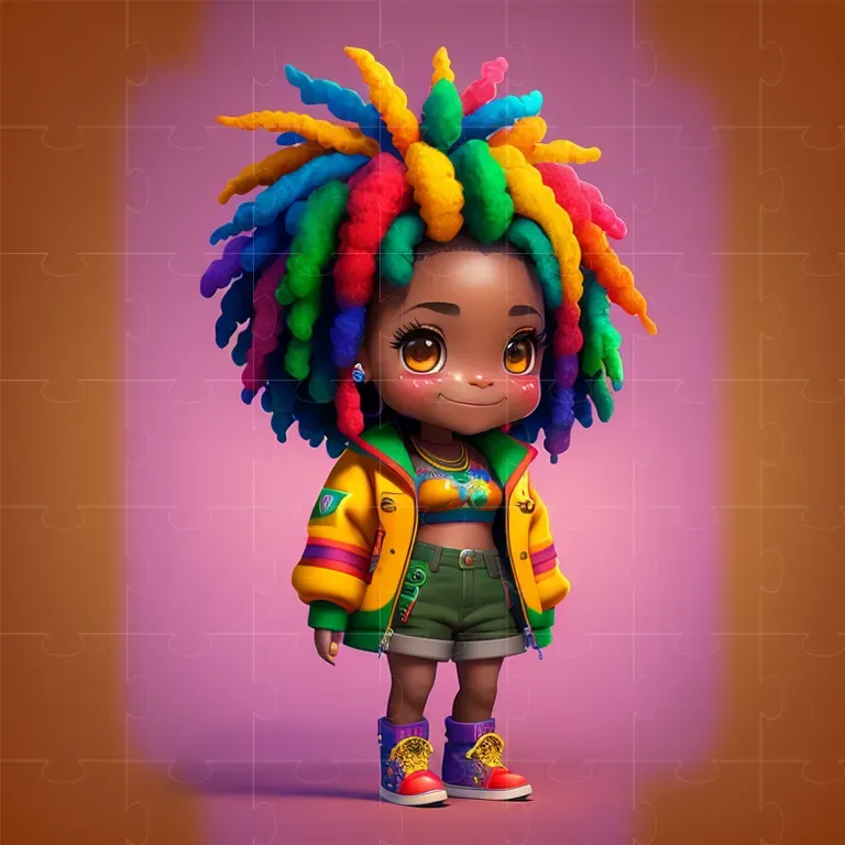 Full Body Cute Urban Tribes Stable Diffusion Prompt | PromptBase