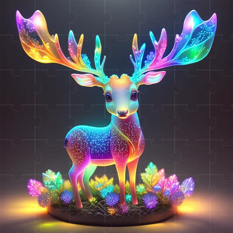 Crystal Iridescent Animals Stable Diffusion Prompt | PromptBase