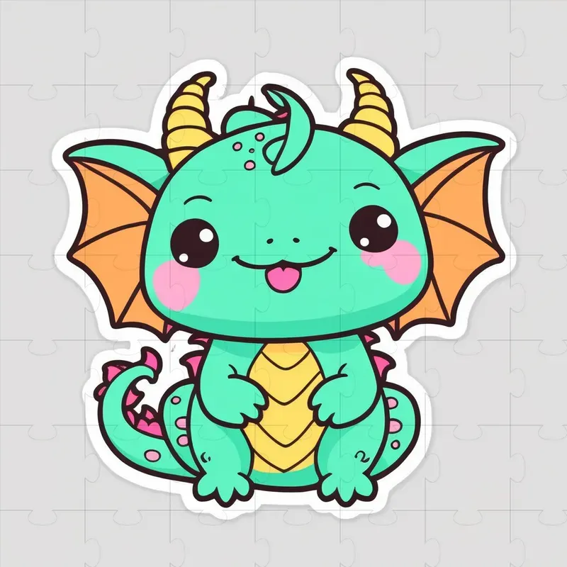 Cute Kawaii Stickers Of Anything Stable Diffusion Prompt | PromptBase