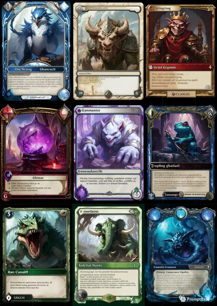 Magic The Gathering Cards Midjourney Prompt | PromptBase