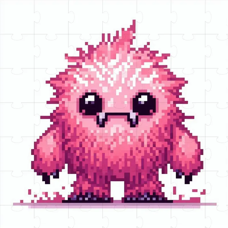 Pixel Art Quirky Monsters DALL·E Prompt | PromptBase