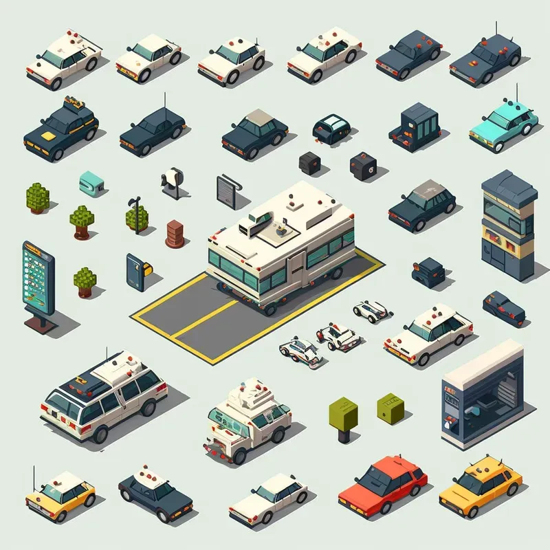 2D Game Assets Sprite Sheets Midjourney Prompt | PromptBase