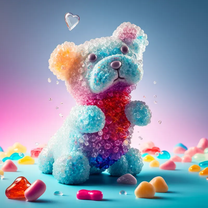 Pastel Candy Animals For Kids Midjourney Prompt | PromptBase