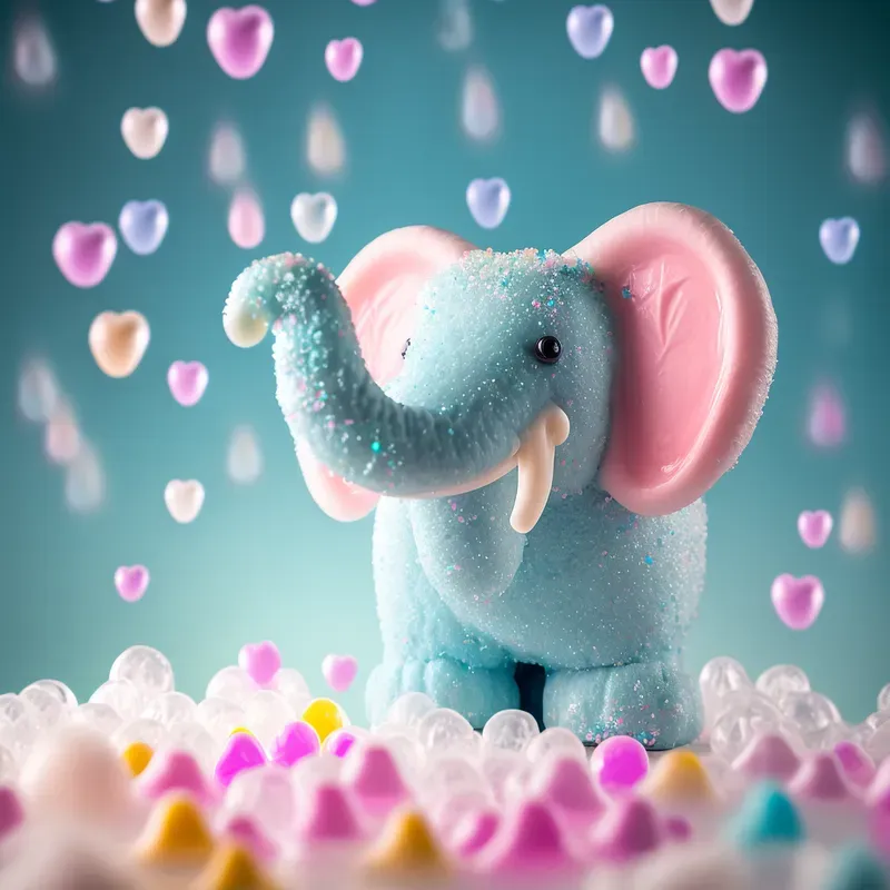 Pastel Candy Animals For Kids Midjourney Prompt | PromptBase