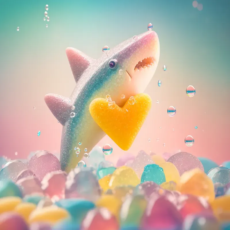 Pastel Candy Animals For Kids Midjourney Prompt | PromptBase