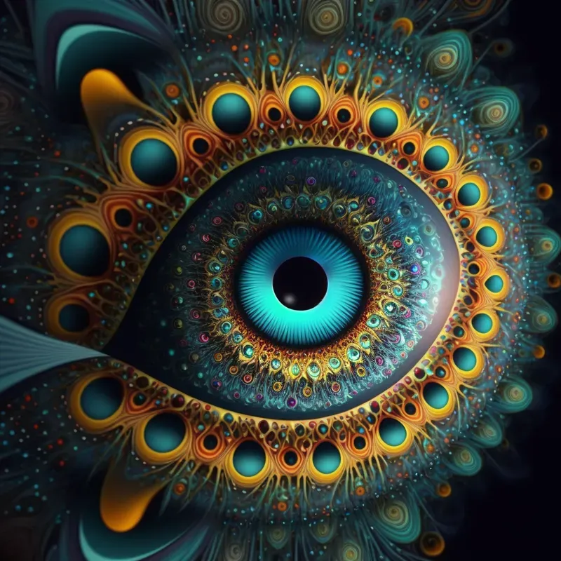 Trippy Psychedelic Visions Midjourney Prompt | PromptBase