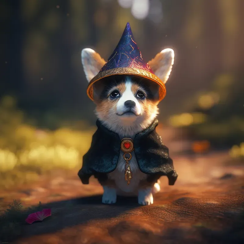 Tiny Cute Fantasy Animals RPG Characters Midjourney Prompt | PromptBase