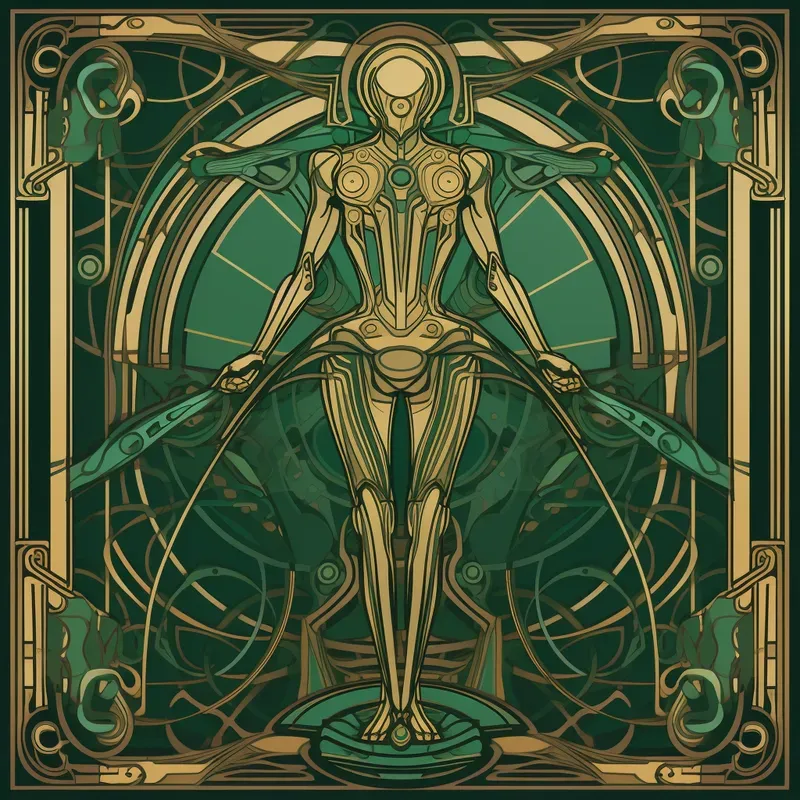 Abstract Ornamental Artworks Midjourney Prompt | PromptBase