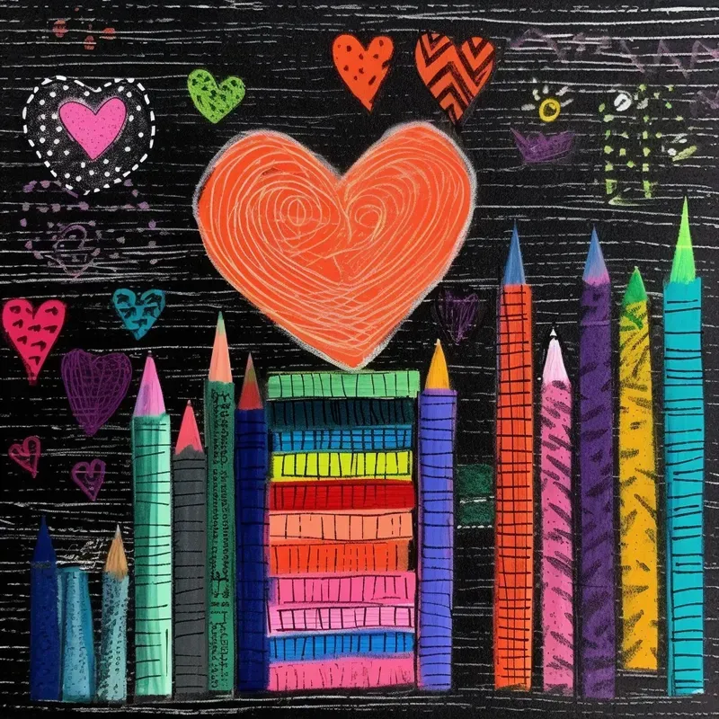 Playful Chalk Doodles For Kids Midjourney Prompt | PromptBase