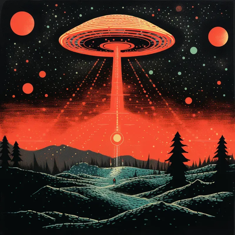 Dark Mystical Cosmic Cover Art Midjourney Prompt | PromptBase