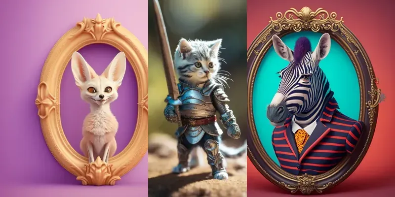 Cute Animal Character Creator Bundle | PromptBase