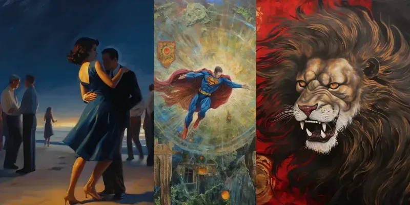 The Unique Epic Paintings Bundle | PromptBase