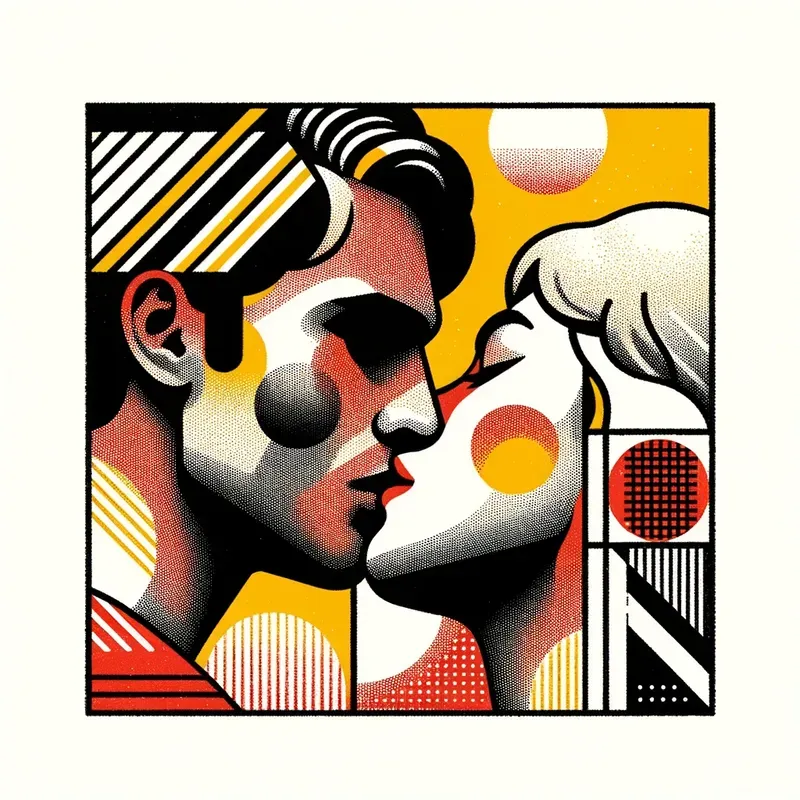 Minimalist Risograph Pointillism Posters DALL·E Prompt | PromptBase