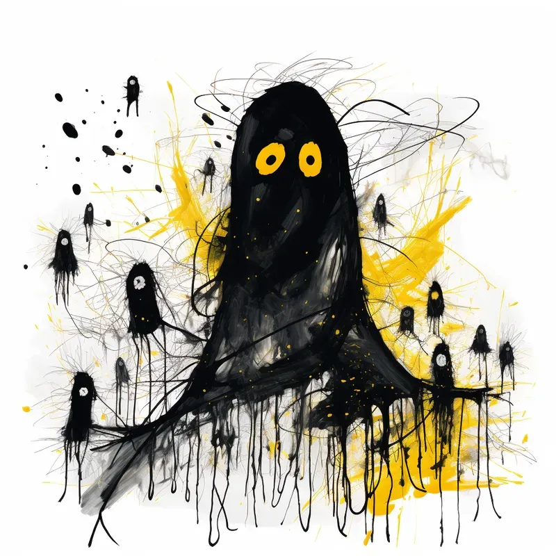 Fun Grotesque Cartoon Doodle Art Midjourney Prompt | PromptBase