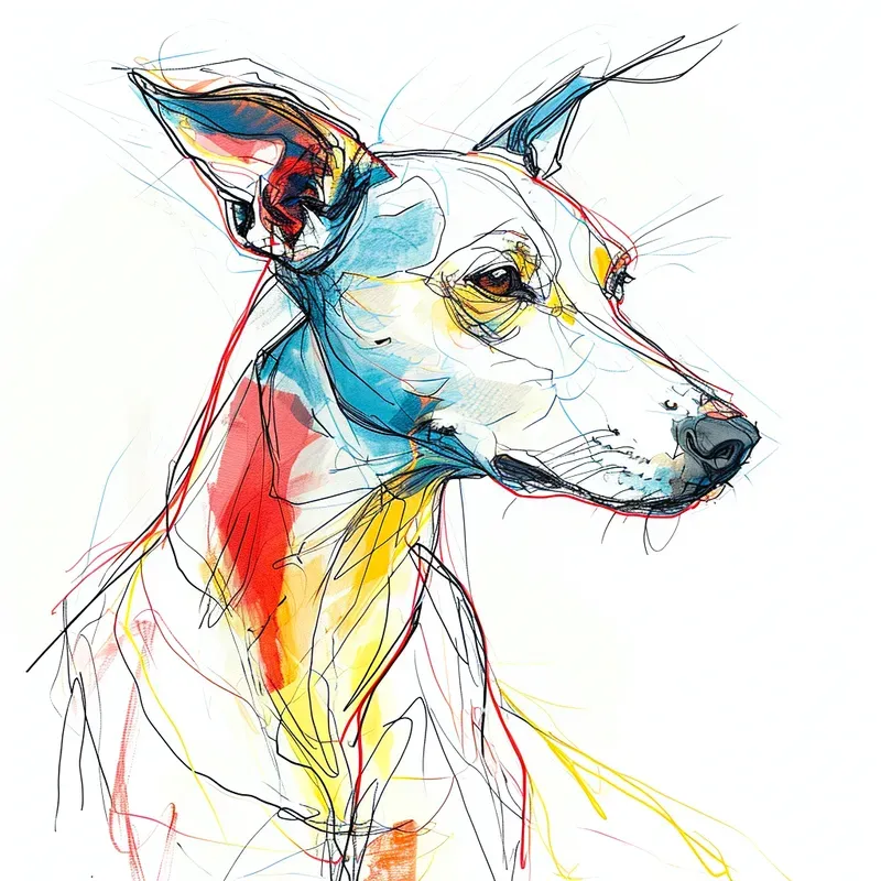 Simple Abstract Pencil Line Sketches Midjourney Prompt | PromptBase