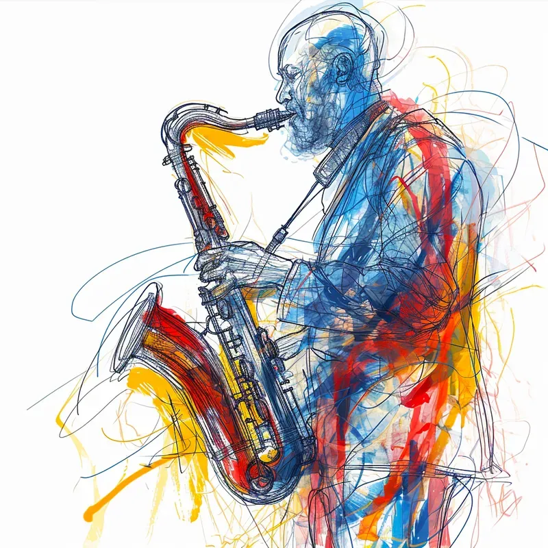 Simple Abstract Pencil Line Sketches Midjourney Prompt | PromptBase