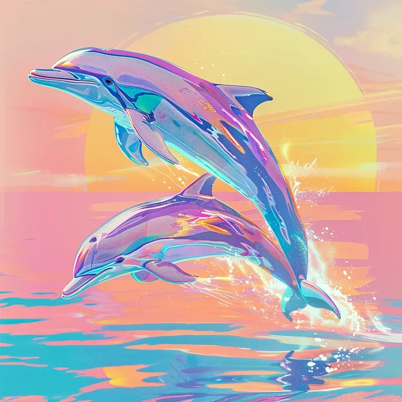 Shiny Vibrant Neon Abstract Cover Art Midjourney Prompt | PromptBase