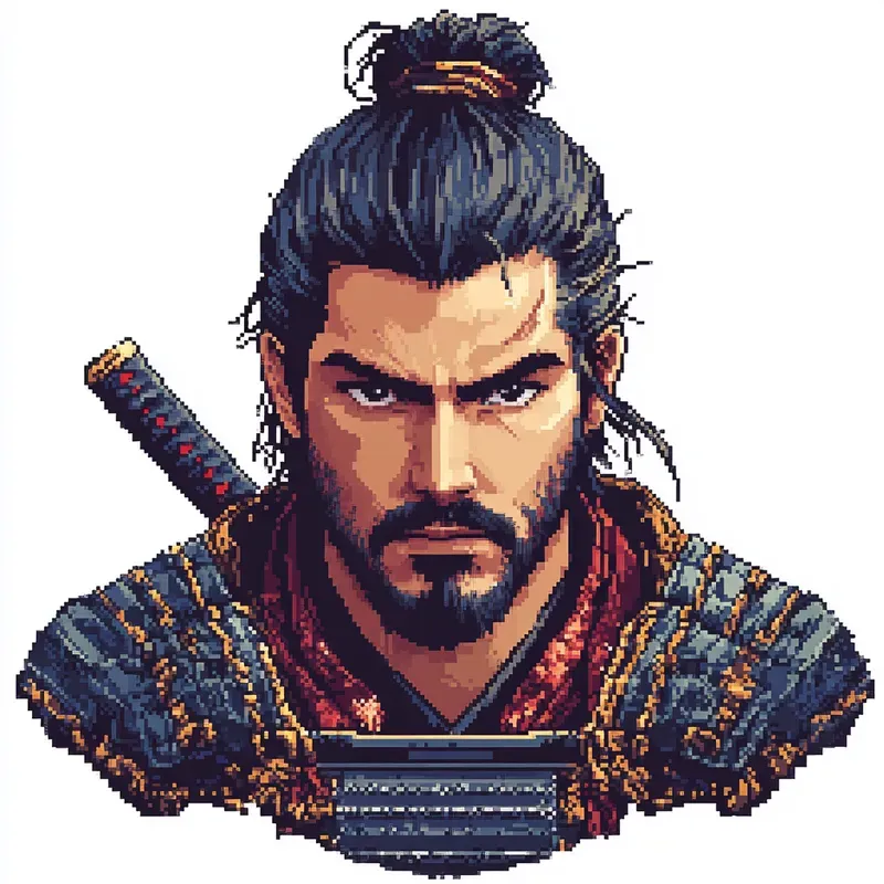 Pixel Art Game Portrait Avatars Midjourney Prompt | PromptBase