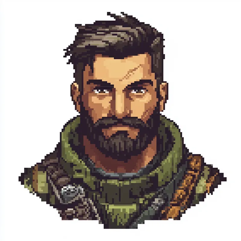 Pixel Art Game Portrait Avatars Midjourney Prompt | PromptBase