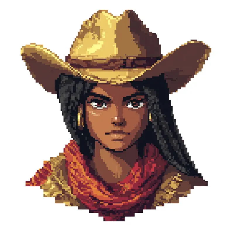 Pixel Art Game Portrait Avatars Midjourney Prompt | PromptBase