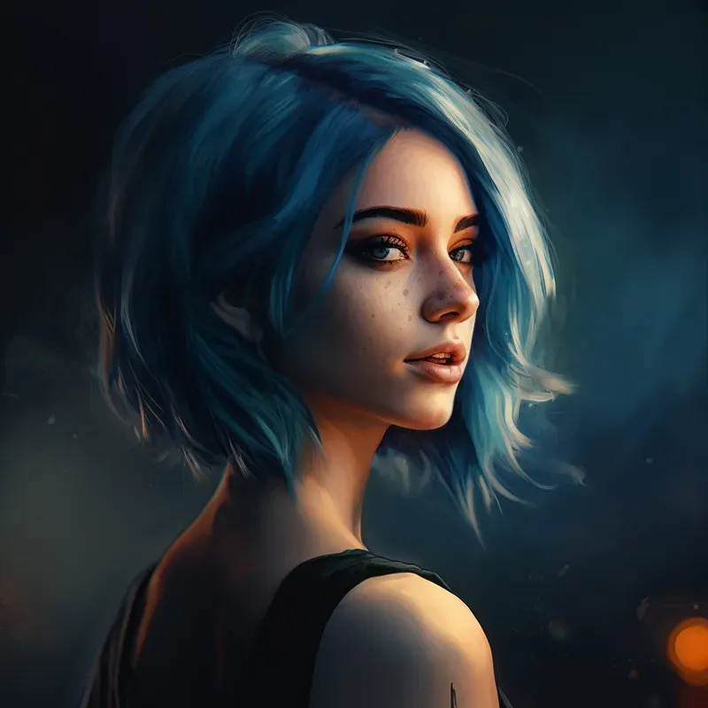 Stylized Realism In Anime Art Portraits Midjourney Prompt | PromptBase