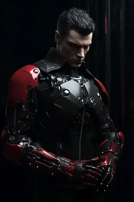 Realistic Cybernetic Model Cyborgs Midjourney Prompt | PromptBase