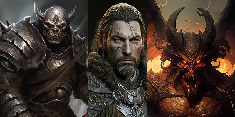 Middle-earth Character Creations Midjourney Prompt | PromptBase