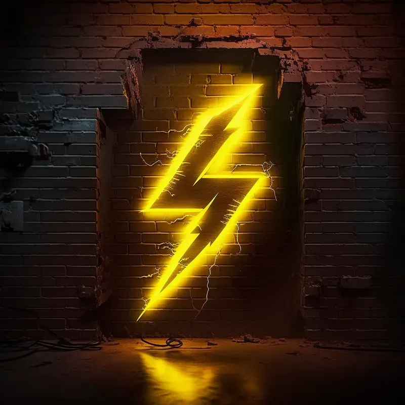 Neon Simple Designs Midjourney Prompt | PromptBase