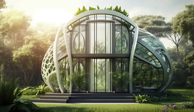 Parametric Greenhouse Architectures Midjourney Prompt | PromptBase